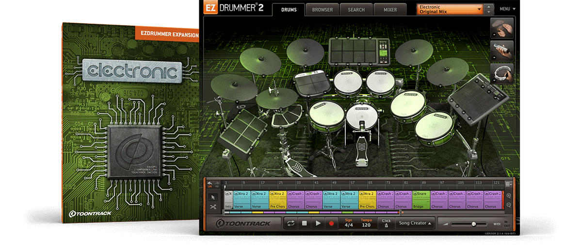 TOONTRACK EZX ELECTRONIC