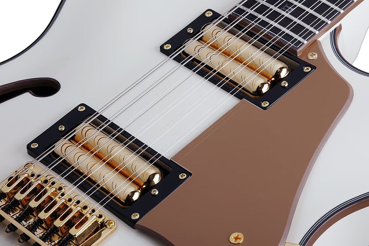 SCHECTER W-H CORSAIR 12 IVORY