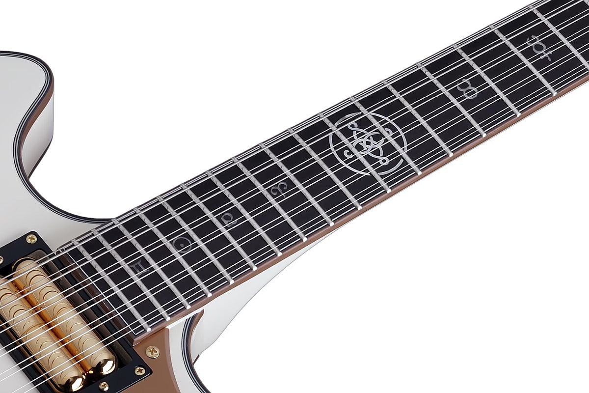 SCHECTER W-H CORSAIR 12 IVORY