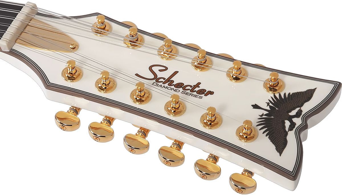 SCHECTER W-H CORSAIR 12 IVORY
