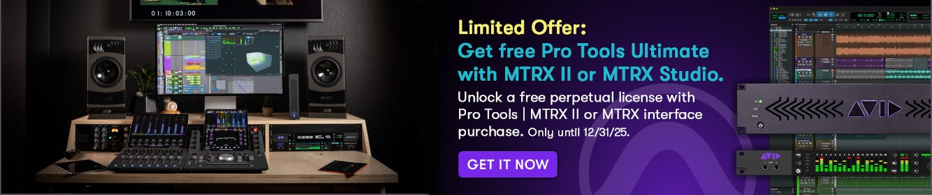 AVID MTRX & MTRX Studio – Saat Pro Tools Ultimaten kaupan päälle