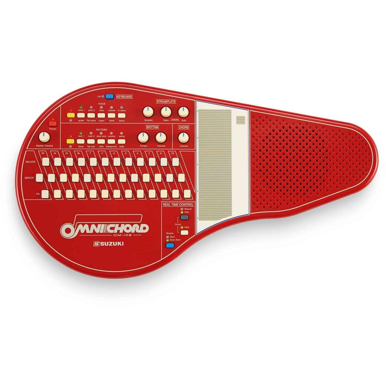 SUZUKI OMNICHORD OM108 RED