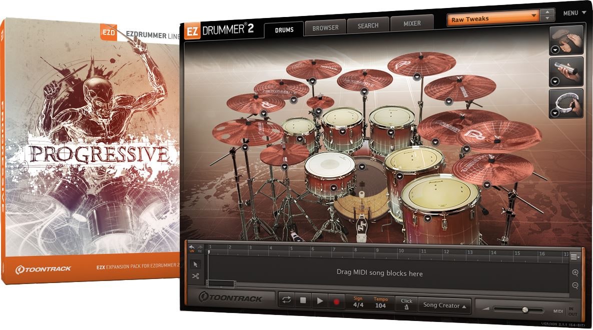TOONTRACK EZX PROGRESSIVE